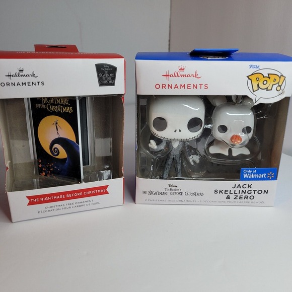 Hallmark | Holiday | Hallmark Funko Pop Ornament Jack Zero Plus ...